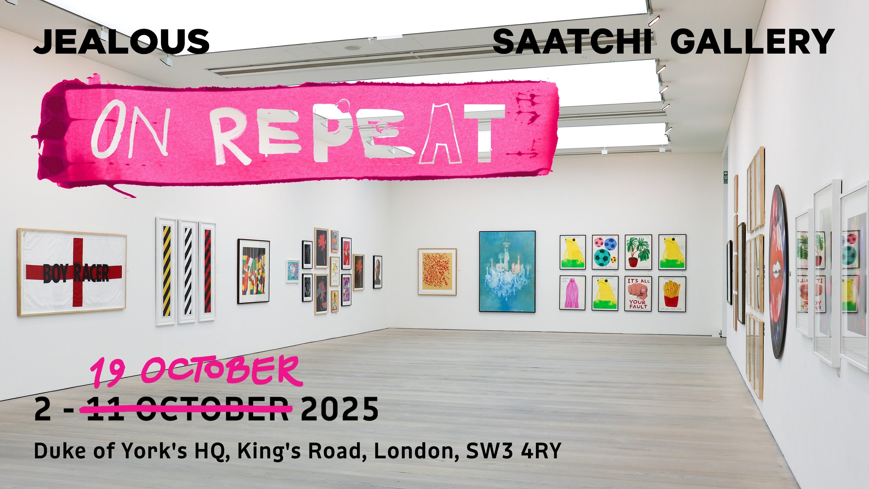 Jealous X Saatchi Gallery: On Repeat – Jealous Gallery