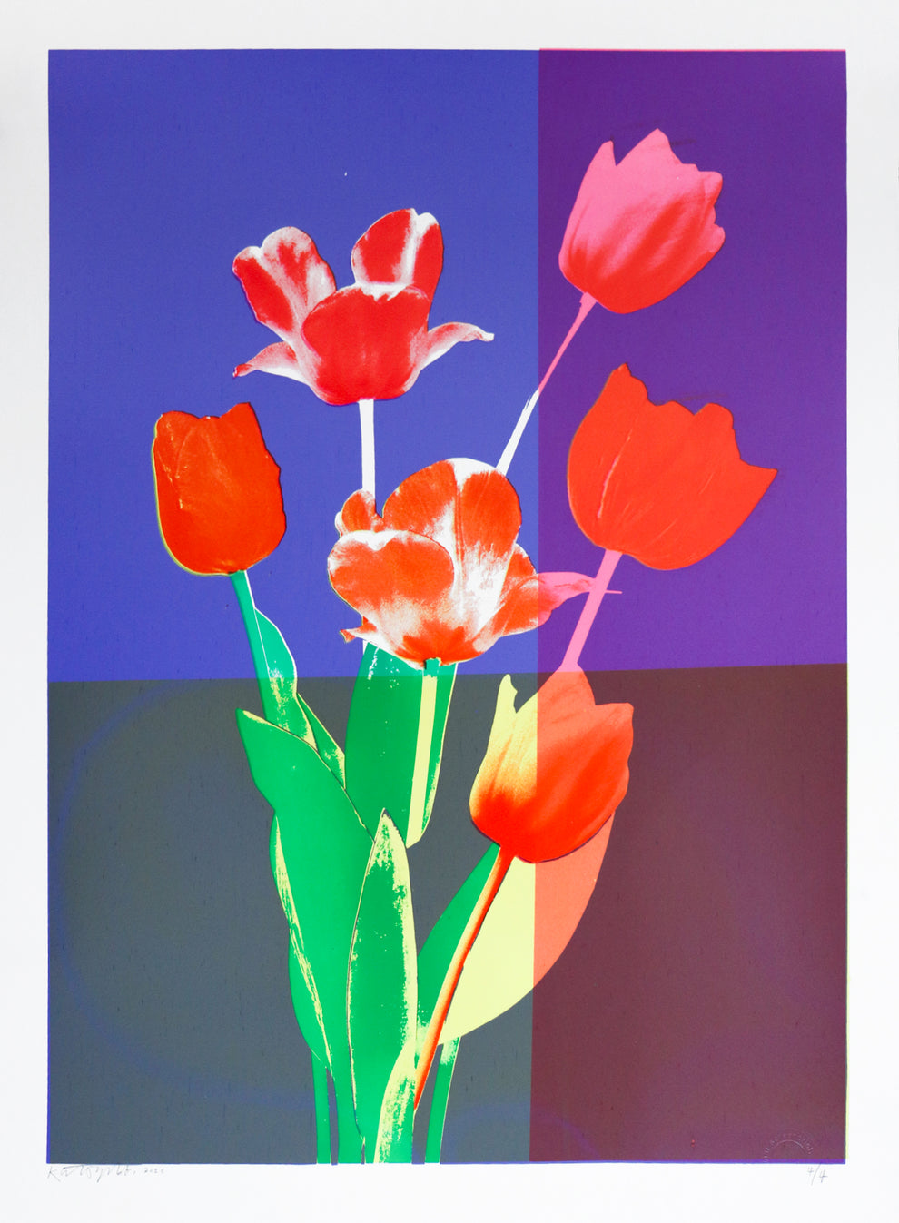 ‘Fleurs’ / Purple (Double Band) – Jealous Gallery